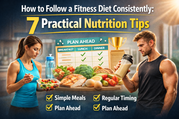 How To Follow A Fitness Diet Consistently:7 Practical Nutrition Tips ...
