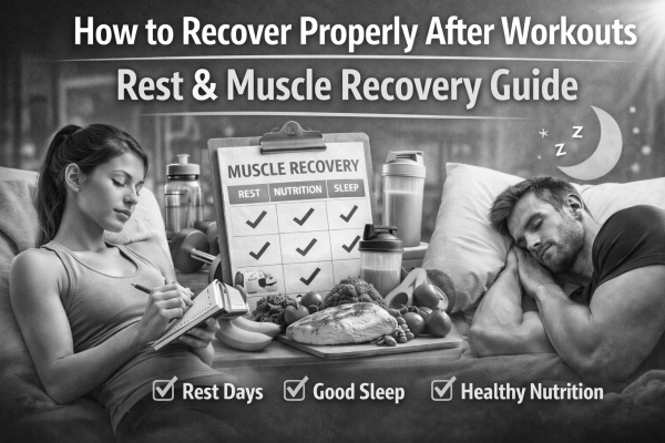How To Recover Properly After Workouts | Rest & Muscle Recovery Guide ...