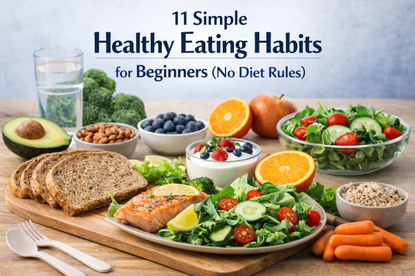 11 Simple Healthy Eating Habits For Beginners (No Diet Rules) | FItBodySync